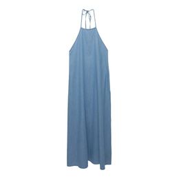 Pull&Bear Pull&Bear Kleid Damen Größe 42 blau Winterkleid