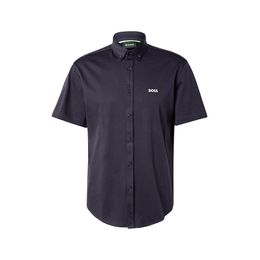 BOSS Button Up Shirt 'B_Motion' male Blue size 6XL