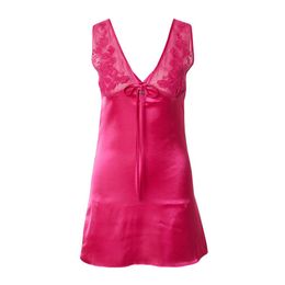 Nasty Gal Kleid Damen Größe 32 neonpink Winterkleid