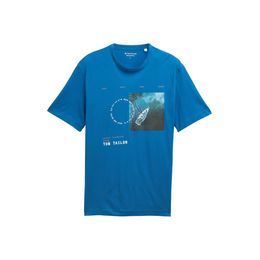 Tom Tailor T-Shirt Herren Größe XXL camel / blau / schwarz / weiß