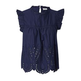 Jacqueline de Yong JDY Bluse 'JDYMILEY' Damen Gr&ouml;&szlig;e S navy