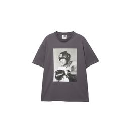 Pull&Bear Pull&bear Shirt 'LIC ALI' male Grey size XL