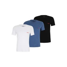 Hugo T-Shirt Herren Größe L dunkelblau / schwarz / weiß