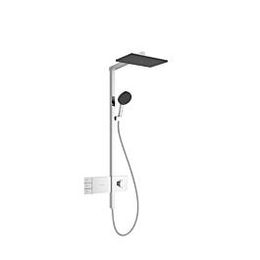 Hansgrohe Raindance Alive Q 210/340 2jet Duschsystem 24591000 EcoSmart mit ShowerSelect Comfort, 7,6 l/min, chrom