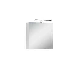 ByLiving Spiegelschrank SPREE, Breite 60 cm, wei&szlig;, LED Beleuchtung