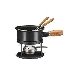 M&auml;ser M&auml;ser K&auml;sefondue Set, Edelstahl 18/0 - Schwarz