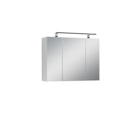 ByLiving Spiegelschrank SPREE, Breite 80 cm, wei&szlig;, LED Beleuchtung