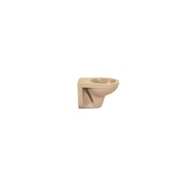 sanicomfort Wand-WC Beige &ndash; Sp&uuml;lrandlos, Tiefsp&uuml;ler, ohne WC-Sitz