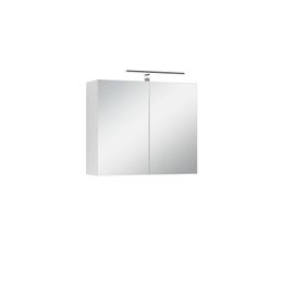 ByLiving Spiegelschrank SPREE, Breite 70 cm, wei&szlig;, LED Beleuchtung
