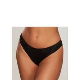 Petite Fleur Gold String schwarz Gr. 40/42 f&uuml;r Damen