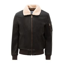 Ricano Between-Season Jacket 'M-Bomber' male Brown size 5XL