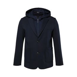 Men Plus Suit Jacket male Blue size 8XL