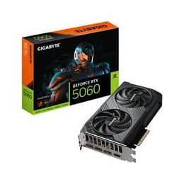 Gigabyte GeForce RTX 5060 WINDFORCE OC 8G, Grafikkarte DLSS 4, 3x DisplayPort, 1x HDMI 2.1