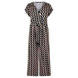 Betty Barclay Jumpsuit Damen Größe 4XL beige / schwarz