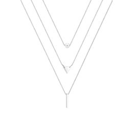 Elli Kette Damen Größe 40 silber
