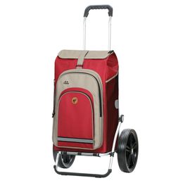 Andersen Shopper Einkaufstrolley 'Royal Hydro 2.0' Damen Größe One Size beige / rot / schwarz