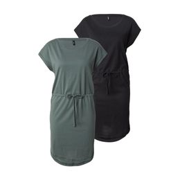 Only Kleid 'ONLMAY' Damen Gr&ouml;&szlig;e 40 gr&uuml;n / schwarz Winterkleid