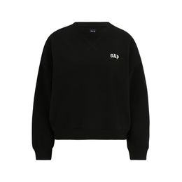 GAP Petite Sweatshirt Damen Gr&ouml;&szlig;e L schwarz / wei&szlig;