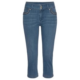 Lascana Jeans Damen Gr&ouml;&szlig;e 35/36 blue denim / silber