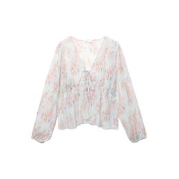 Pull&Bear Pull&bear Bluse Damen Gr&ouml;&szlig;e XS pastellblau