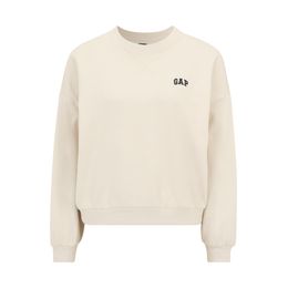 GAP Petite Sweatshirt Damen Gr&ouml;&szlig;e XS creme / schwarz