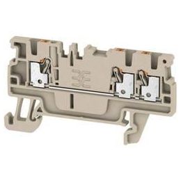 Weidm&uuml;ller 1552740000 Durchgangsklemme 3.50 mm Zugfeder Beige 50 St.