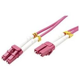 VALUE LWL-Kabel 50/125&micro;m OM4, LC/LC, violett, 5 m