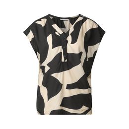 Street One Bluse Damen Gr&ouml;&szlig;e XL creme / schwarz