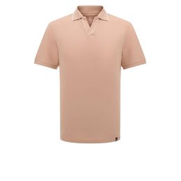 Boggi Milano Poloshirt 'B Tech' Herren Gr&ouml;&szlig;e L pastellrot / wei&szlig;