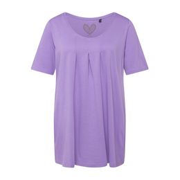 Ulla Popken Shirt Damen Gr&ouml;&szlig;e 4XL/5XL flieder