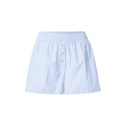 Topshop Shorts Damen Gr&ouml;&szlig;e 32/34 blau / hellblau / wei&szlig;