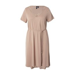 Vero Moda Curve Kleid 'VMCSAVANNAH' Damen Gr&ouml;&szlig;e 48/50 dunkelbeige Winterkleid