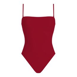 Calvin Klein Swimwear Badeanzug 'Essentials' Damen Gr&ouml;&szlig;e S dunkelrot