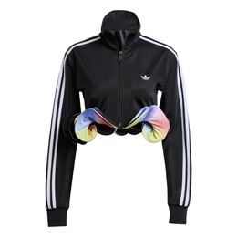 adidas originals Jacke 'Adidas x Jeremy Scott' Damen Gr&ouml;&szlig;e 5XL blau / altrosa / schwarz / wei&szlig;