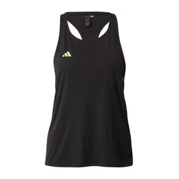 adidas Performance Sporttop 'Adizero Essentials' Damen Gr&ouml;&szlig;e XS limone / schwarz