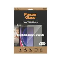 PanzerGlass Displayschutz Ultra-Wide Fit, Schutzfolie transparent, Samsung Galaxy Tab S9 FE / S9