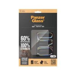 PanzerGlass Displayschutz Ultra-Wide Fit, Schutzfolie transparent, iPad Pro 11" (2024)