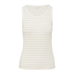 s.Oliver Top Damen Gr&ouml;&szlig;e L ecru / wei&szlig;