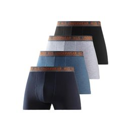 H.I.S. H.I.S Trunks Herren Gr&ouml;&szlig;e M navy / rauchblau / grau / schwarz