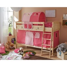 Ticaa Etagenbett Erni Country Kiefer Natur
