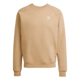 adidas originals Sweatshirt 'Trefoil Essentials' Herren Gr&ouml;&szlig;e XS cappuccino / wei&szlig;