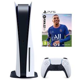 Sony PlayStation 5 825GB - Weiß + FIFA 22