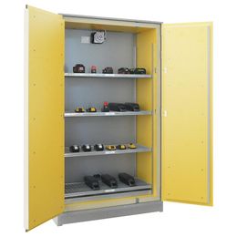 LaCont Akku-Sicherheits-Lagerschrank SiS Li-Ion Basic Store EI 90, ohne Brandunterdrückungssystem, HxB 2048 x 1148 mm