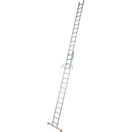 Schiebeleiter Krause "Fabilo", silber (silberfarben), B:43cm H:440cm, Aluminium, Leitern