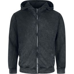Outer Vision Hoodie ALP Kapuzenjacke schwarz in L 12850-OV Man's Zip Hoodie Alp Mineral Regaliz