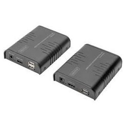 Digitus DS-55529 1 Port HDMI Extender Set Schwarz