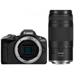Canon EOS R50 schwarz + RF 75-300mm f4-5,6