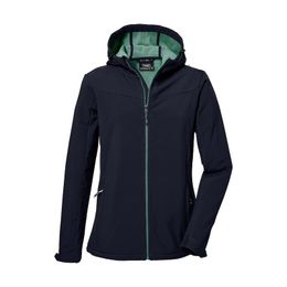 Killtec Softshelljacke &raquo;KOS 179 WMN SFTSHLL JCKT 2&laquo; Wind- und wasserabweisende Damen-Softshelljacke, individuell anpassbar navy 46 46...
