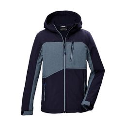 Killtec Softshelljacke »KOW 367 BYS SFTSHLL JCKT« Stylische, wasser- und windabweisende Jungen Softshelljacke mit Kapuze navy 128 128 Jungen...