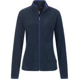 DEPROC Active Fleecejacke »DECORAH WOMEN« weiche Fleecejacke in traditioneller Optik navy 50 (XL) 50 (XL) Leichte Basic-Fleecejacke mit Stehkragen